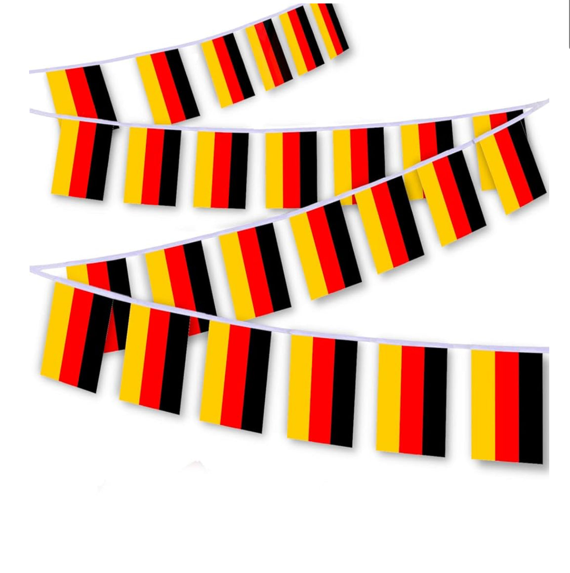 Germany Country Bunting Flags – 12m String (32 Flags) for Events & Cel ...